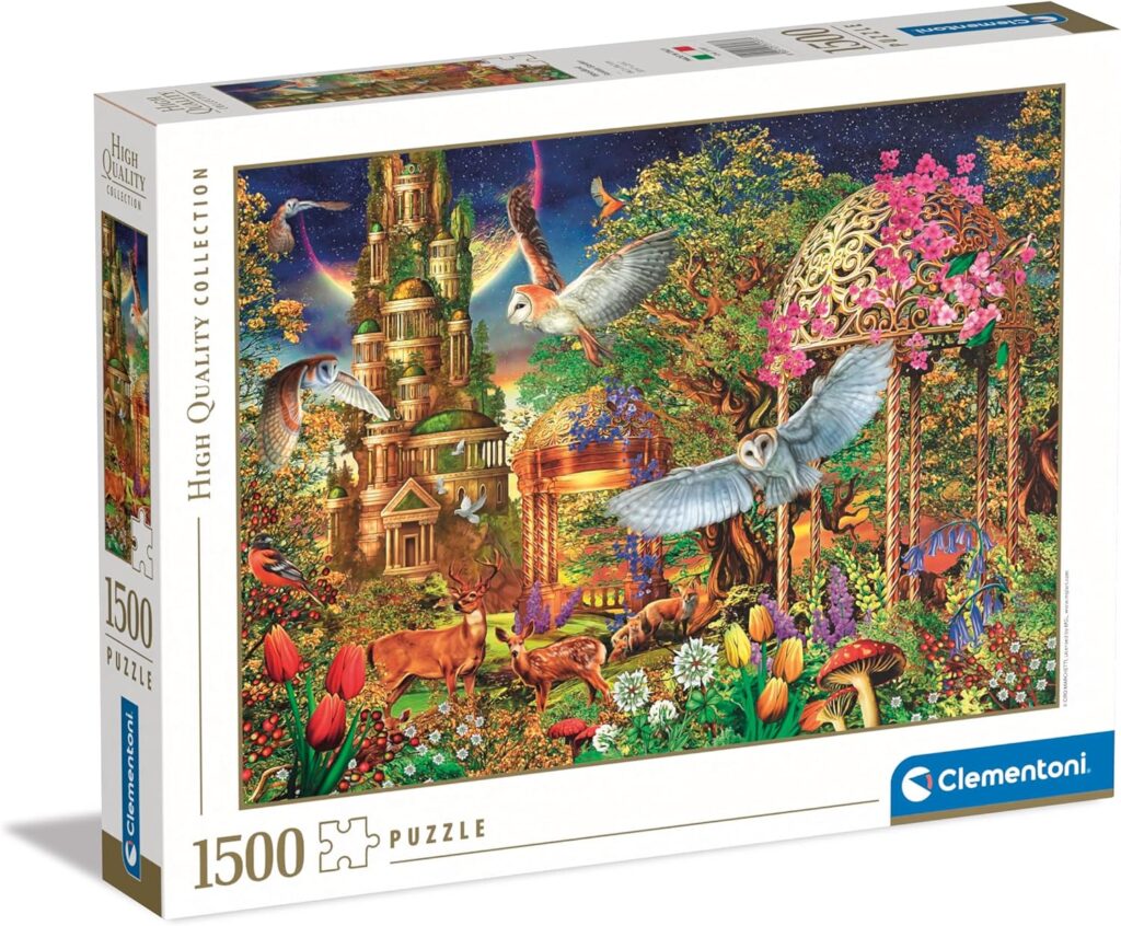 Clementoni Woodland Fantasy Garden 1500 Piece Jigsaw Puzzle