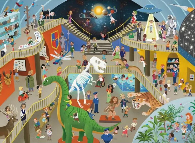 Ravensburger Museum of Natural Science 200 Piece Puzzle